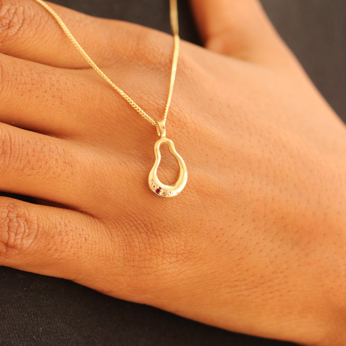 The Ruby Courage Pendant – Miinella Jewellery