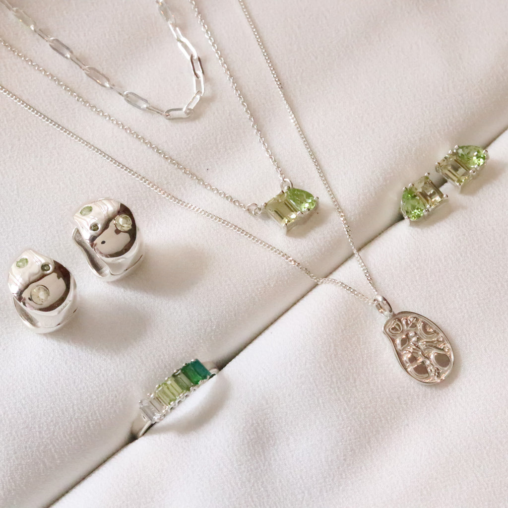 The Peaceful Lime Necklace – Miinella Jewellery